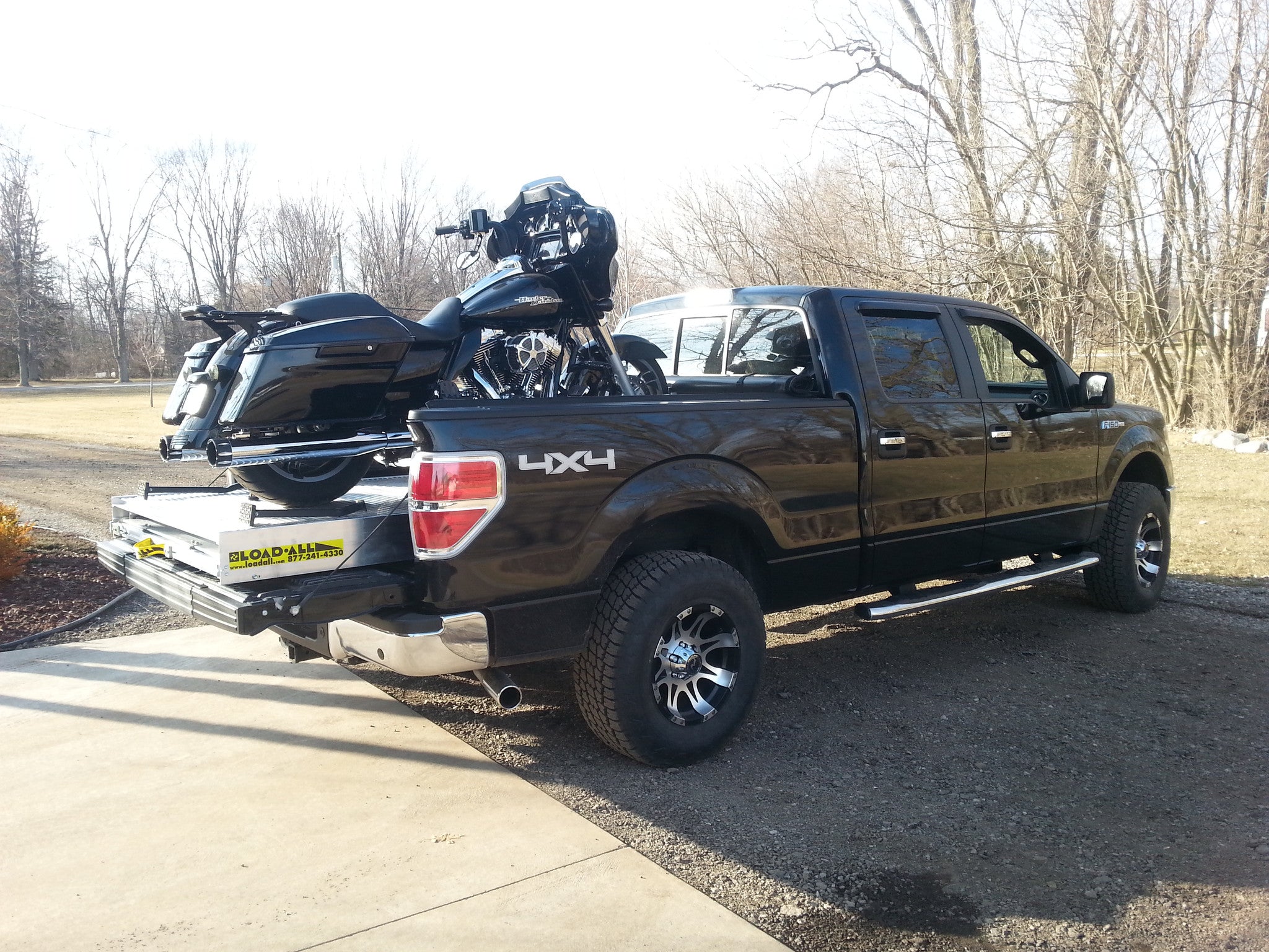 Safe Motorcycle loading ramp-loadall – LoadAll InnerBox Loading Systems ...